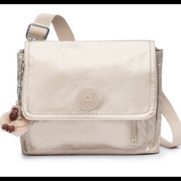 Kipling | Bags | Kipling Alexis Quartz Metallic Crossbody | Poshmark